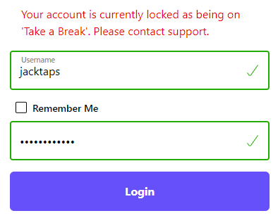 My account has been locked